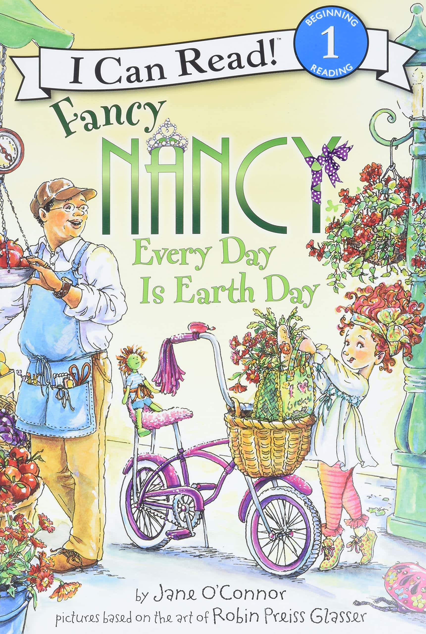 I Can Read Fancy Nancy Every Day is Earth Day – Big Blue Whale & On the ...