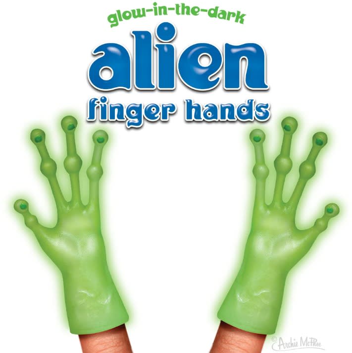 Finger Puppet Alien Hand – Big Blue Whale & On the Park