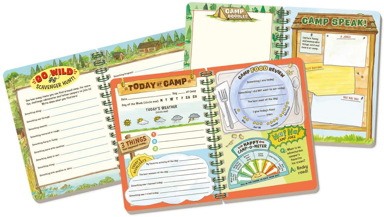 My Complete Summer Camp Journal – Big Blue Whale & On the Park